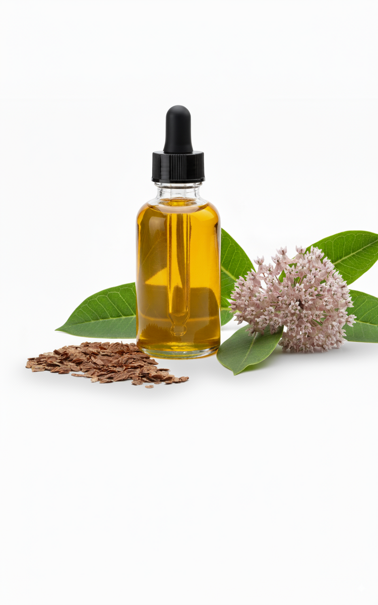 Huile hydratante pure et naturelle de graines d'asclépiade commune ...